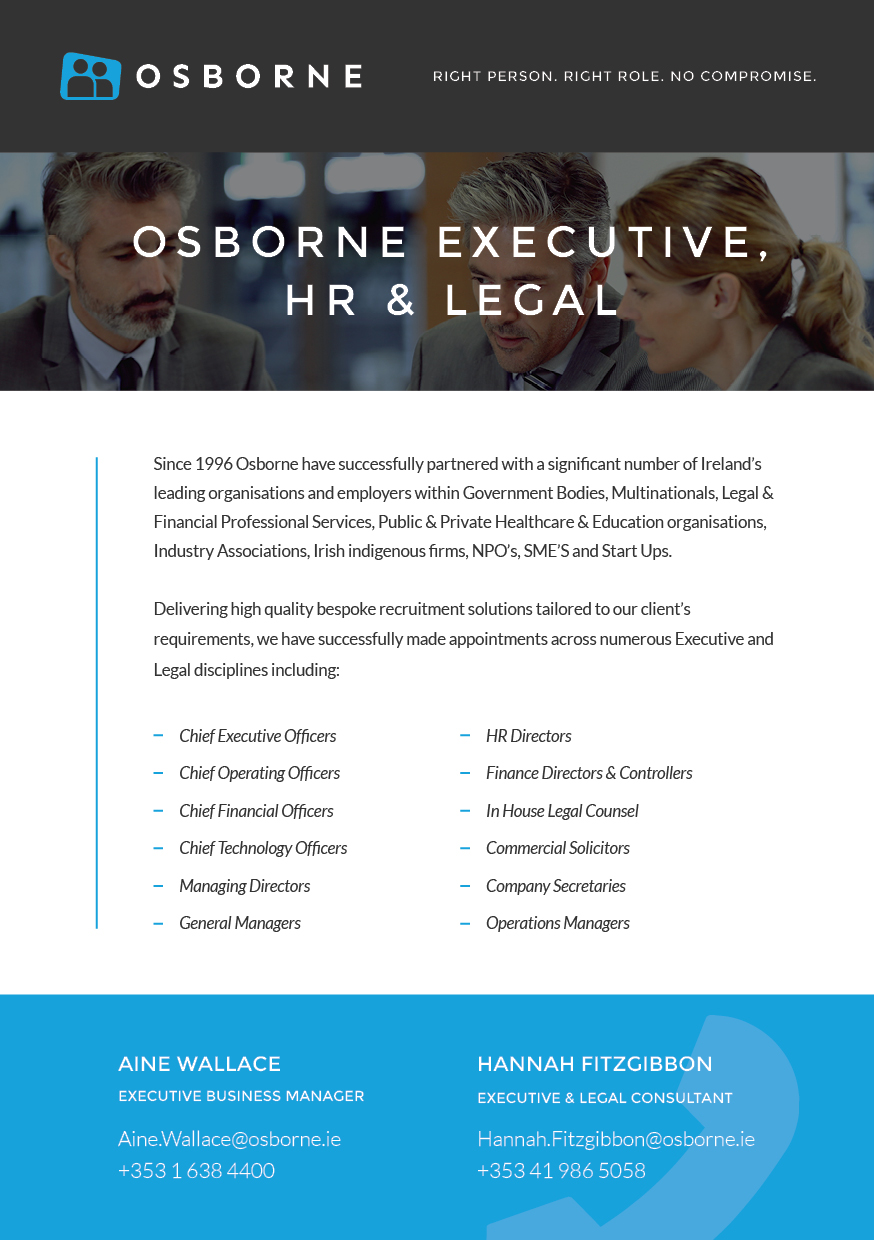 Osborne Executive Flyer - Osborne